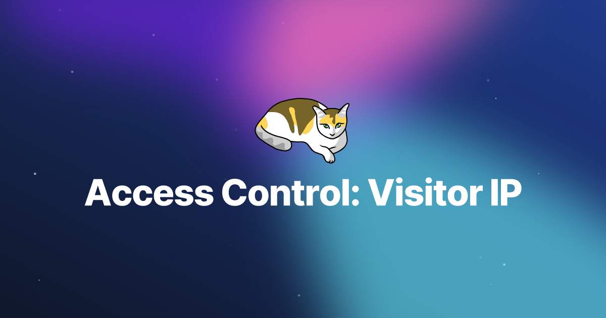 Access Control: Visitor IP | Gato GraphQL for WordPress