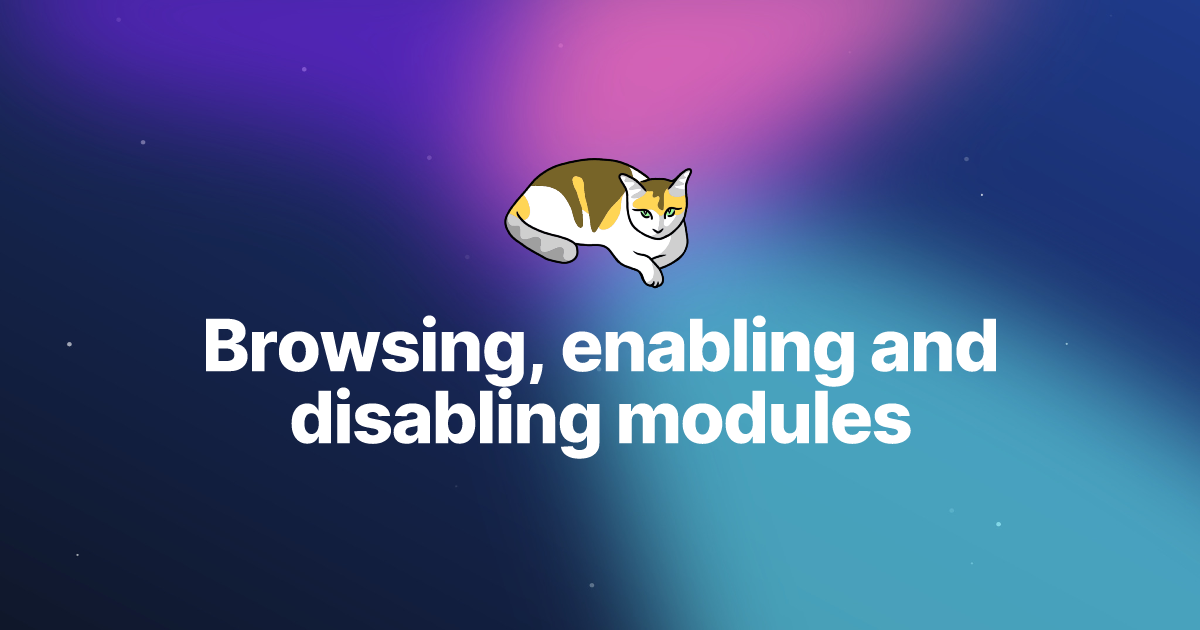 Browsing Enabling And Disabling Modules Gato Graphql For Wordpress