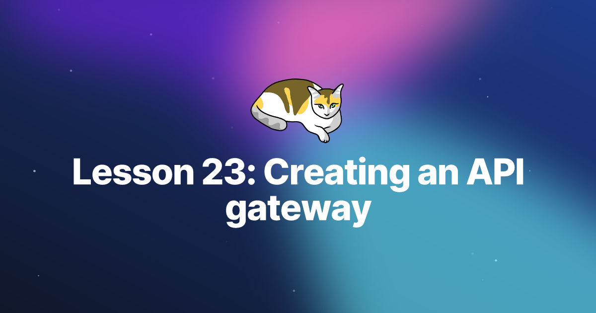 Lesson 23: Creating an API gateway | Gato GraphQL for WordPress