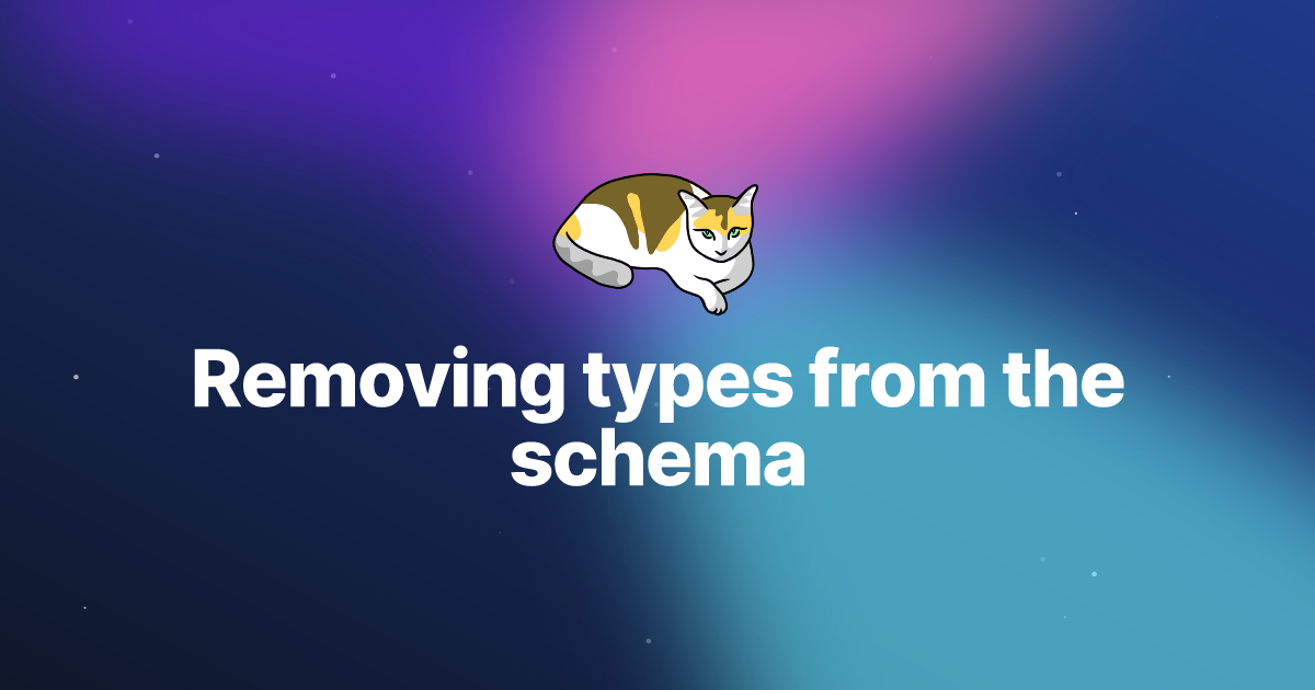 Removing Types From The Schema Gato Graphql For Wordpress 